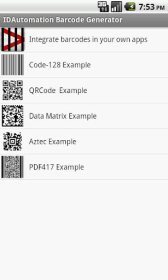 IDAutomation Barcode Generator app for Android Download : Free Android Apps