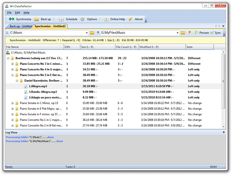 WinDataReflector Free 64 bit : FilesBear